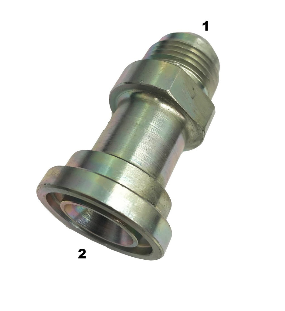 6840 | Male JIC to Code 61 Flange — B & B Hydraulics