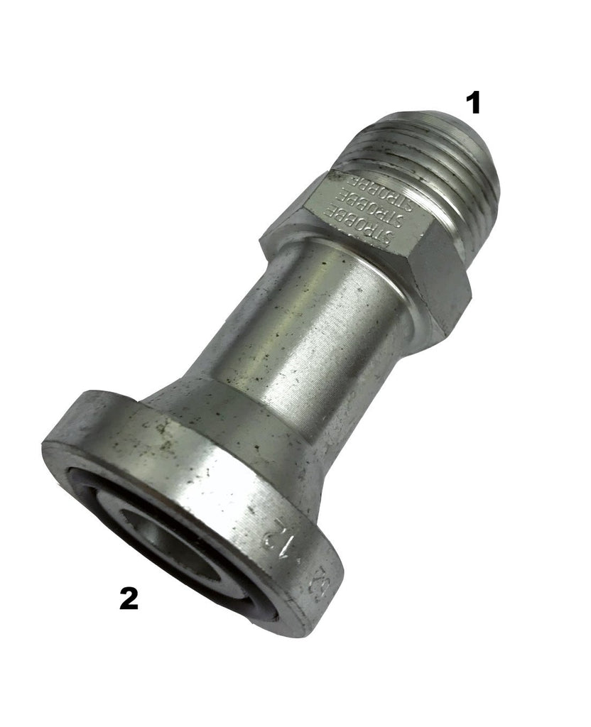 6842 | Male JIC to Code 62 Flange — B & B Hydraulics