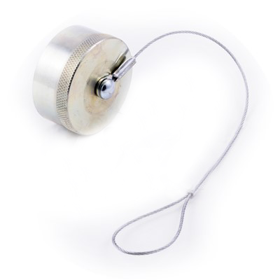 6108-16 | 1" Steel Dust Cap with Bead Chain — B & B Hydraulics